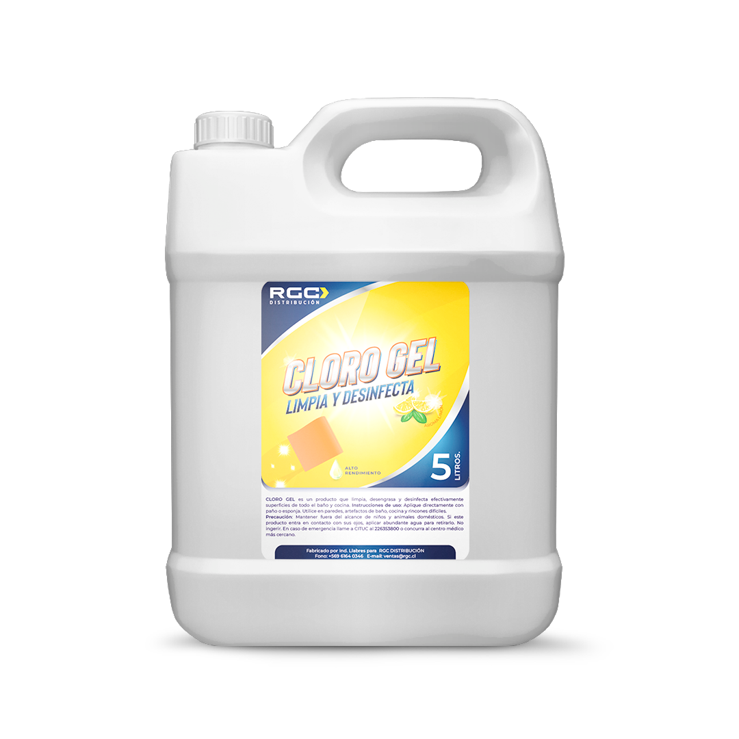 Clorogel Limpia y Desinfecta - RGC - 5 litros