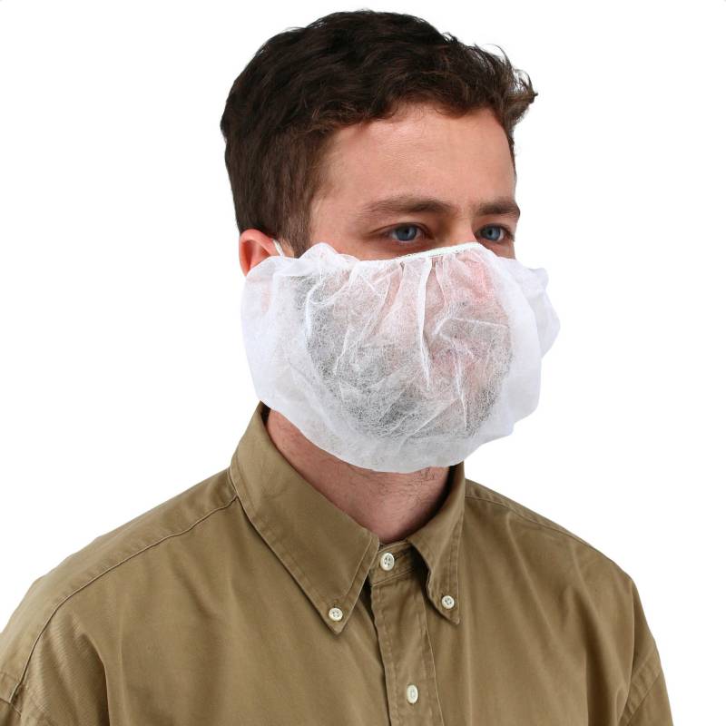 Cubre Barba Hygieina Color Blanco 100 unidades
